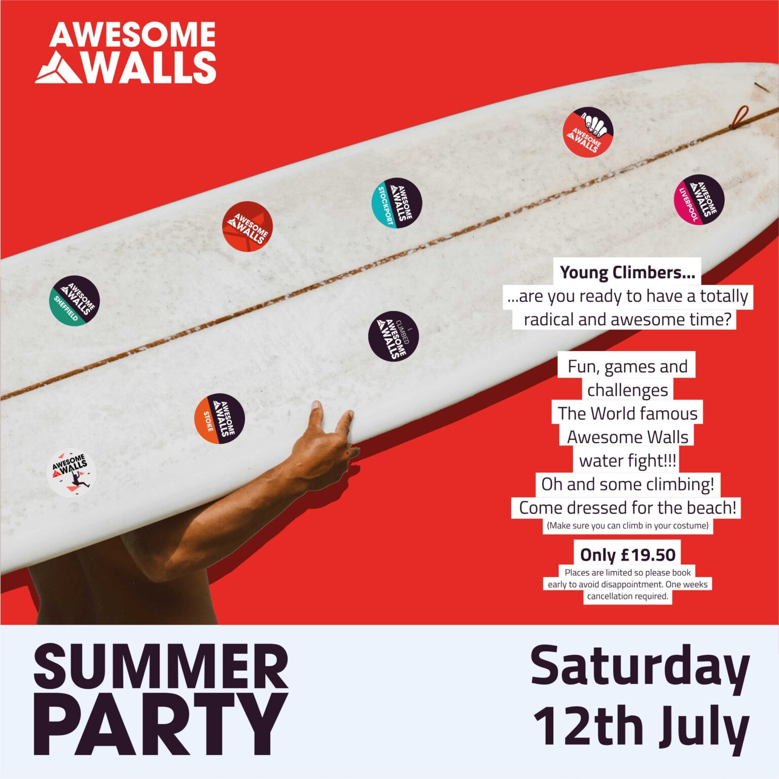 The Ultimate Summer Party For Kids - Awesome Walls